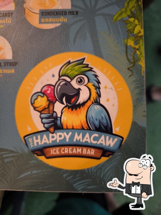 The Happy Macaw Ice Cream Bar, Pong - Restaurant menu, prices and reviews