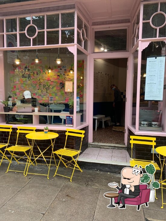 Menu at Roastery and Toastery cafe, London