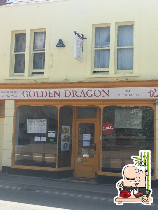 Menu at Golden Dragon fast food, Bridport
