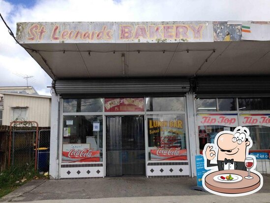 Menu at St Leonards Bakery, Auckland