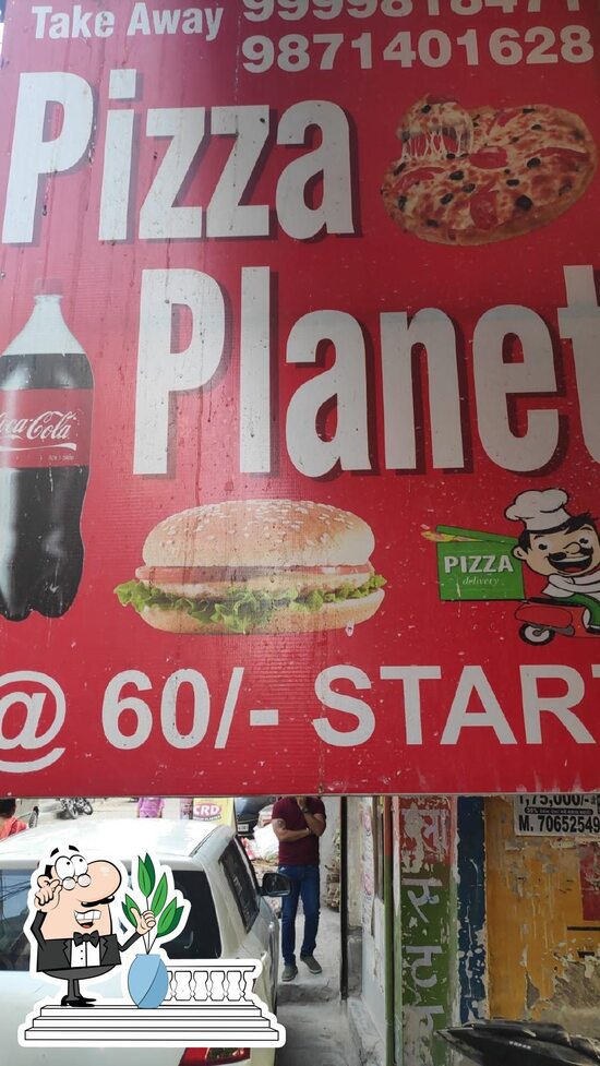 Menu at Pizza planet, New Delhi, 5