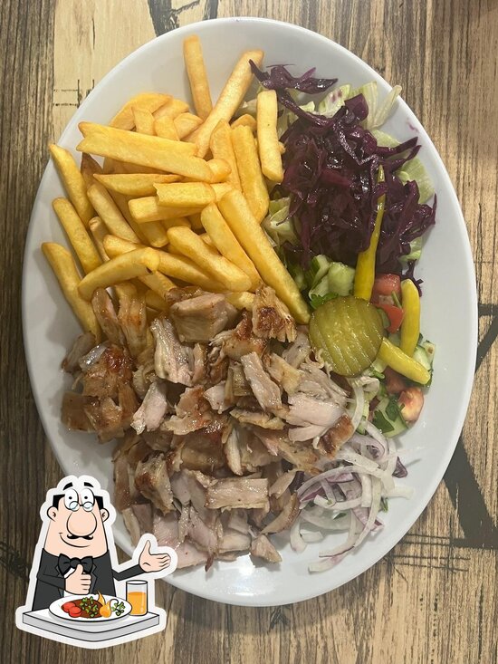 Menu at Doner Hub restaurant, London