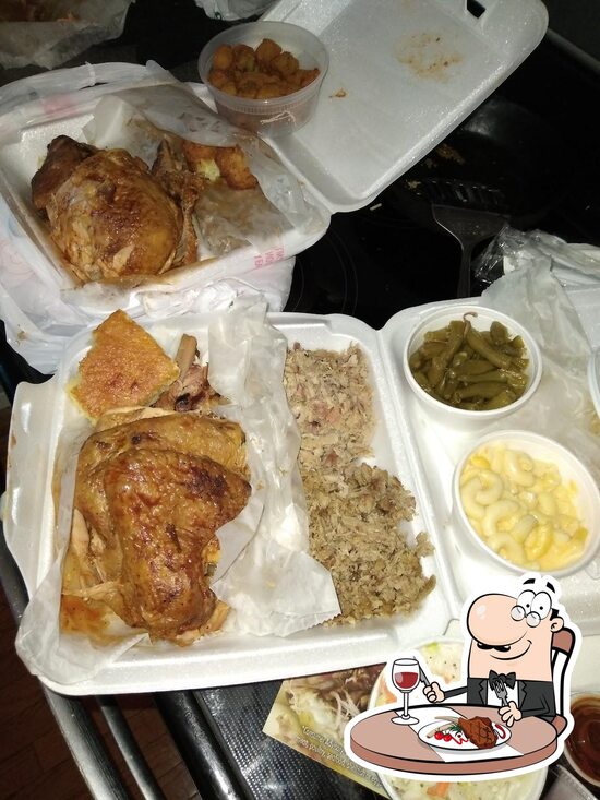 Menu at PG BBQ #1, Richmond