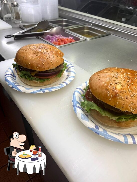 Menu at Ranch Burger Kosher restaurant, Mexico City