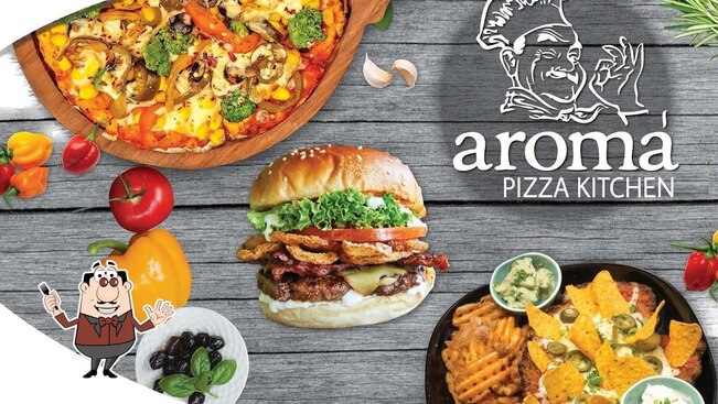 Menu at Aroma Pizza Kitchen pizzeria, Morphett Vale