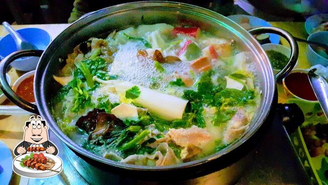 Carta de *Moo Joom Soom Jed Yod - Thai style hotpot and bbq, San Phi Suea
