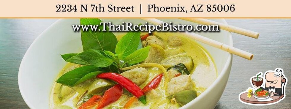 Thai Recipe Bistro in Phoenix - Restaurant menu and reviews