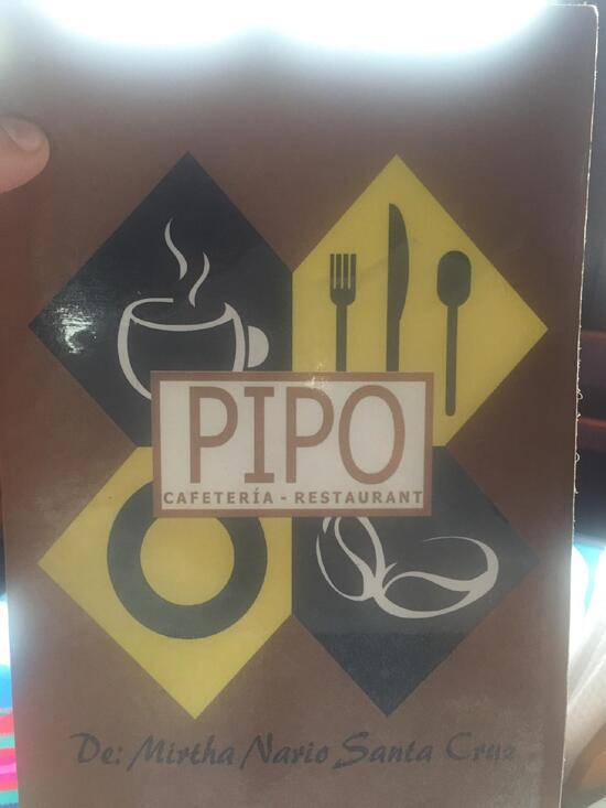 Menu at Cafeteria Restaurante Pipo, Chancay District, Au. Panamericana ...
