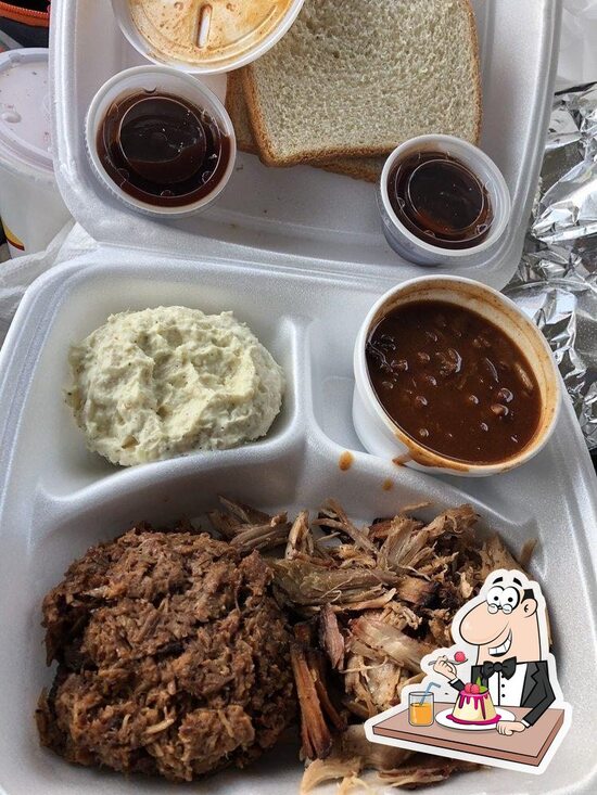 Menu at Fat Boy's BBQ, Bridge City