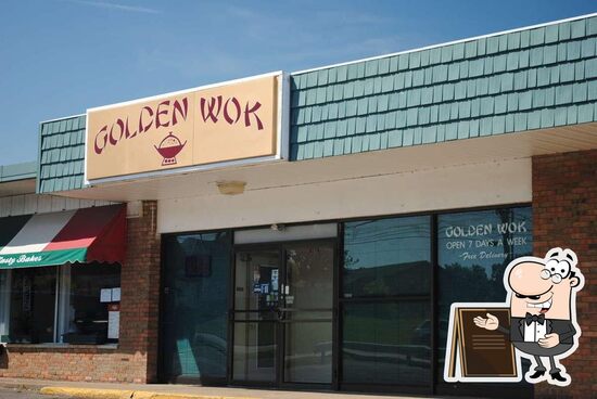 Menu at Golden Wok restaurant, Erie, Pittsburgh Ave