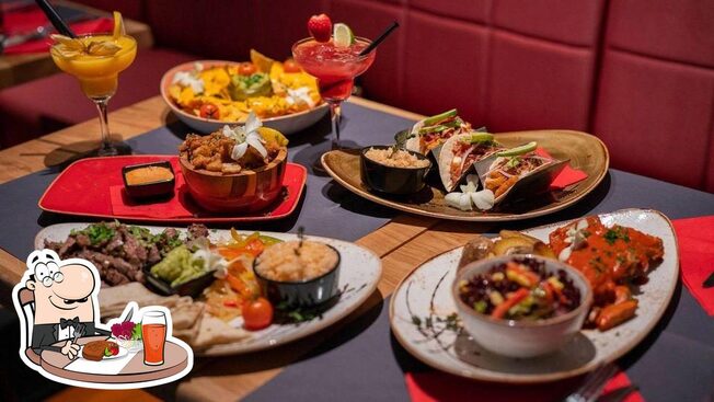 Menu at Gringo's Tex Mex restaurant, Luxembourg City