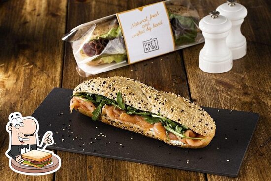 Menu at Pret To Go Jafza restaurant, Dubai, JAFZA Food Court 1
