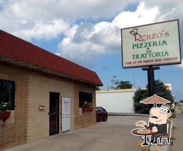 Menu at Renzo's Pizzeria & Trattoria, Kenosha