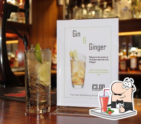 Menu at Station Hotel pub & bar, Larbert