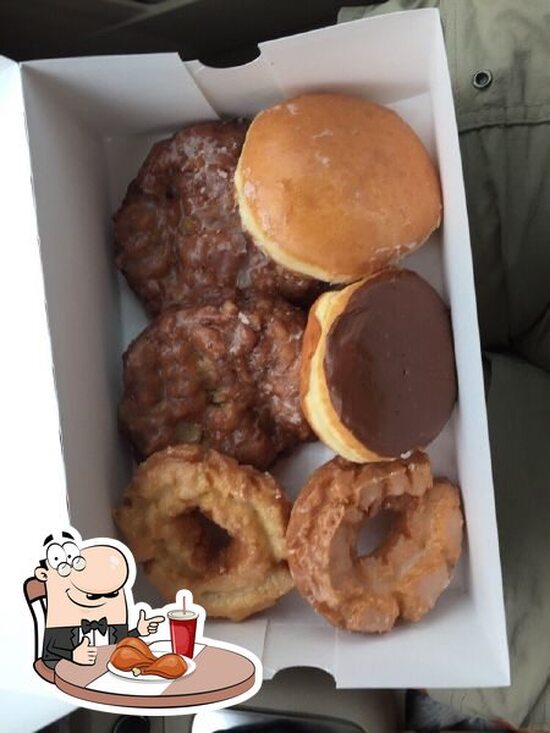 Menu at K May Donuts restaurant, Athens