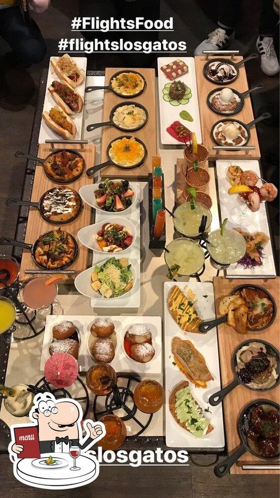 Menu at Flights Restaurant By Alex Hult - Los Gatos, Los Gatos