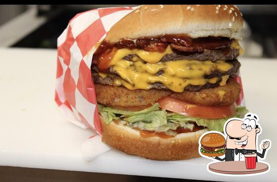 Menu at Burger Palace restaurant, Corcoran