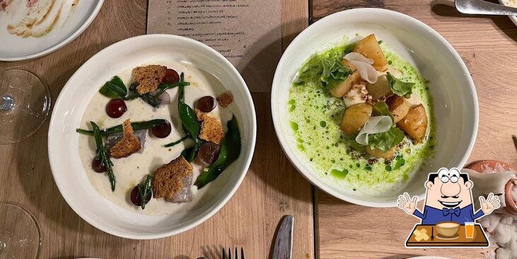 Menu at GIST, Tilburg