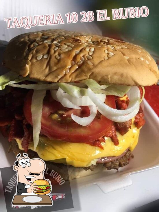 Menu at TAQUERIA 10 28 EL RUBIO restaurant, García