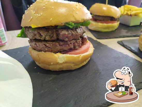 Menu at O'Burger restaurant, Villeurbanne