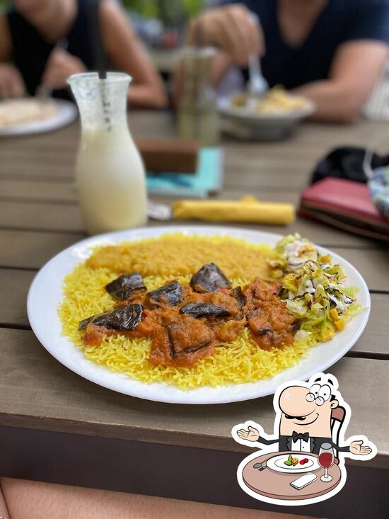 Menu at Rumi's restaurant, Frankfurt