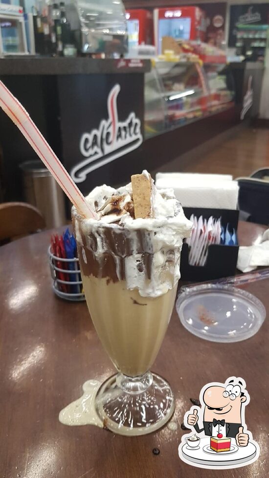 Menu at Café Arte, Cuiabá