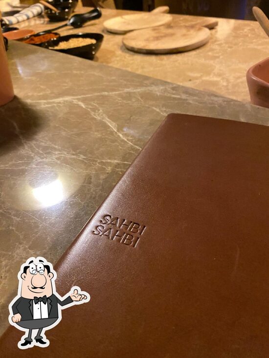 Menu at Sahbi Sahbi restaurant, Marrakesh
