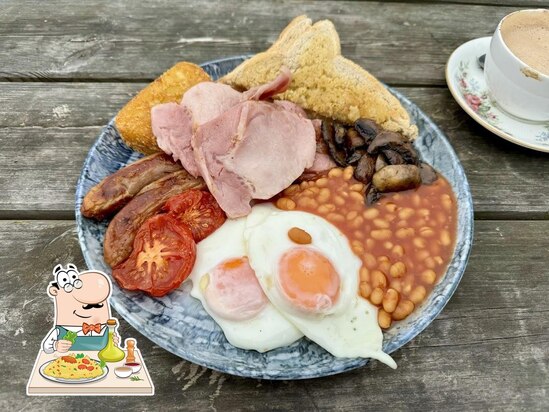 Menu at Caffi Ni cafe, Nefyn, Wern