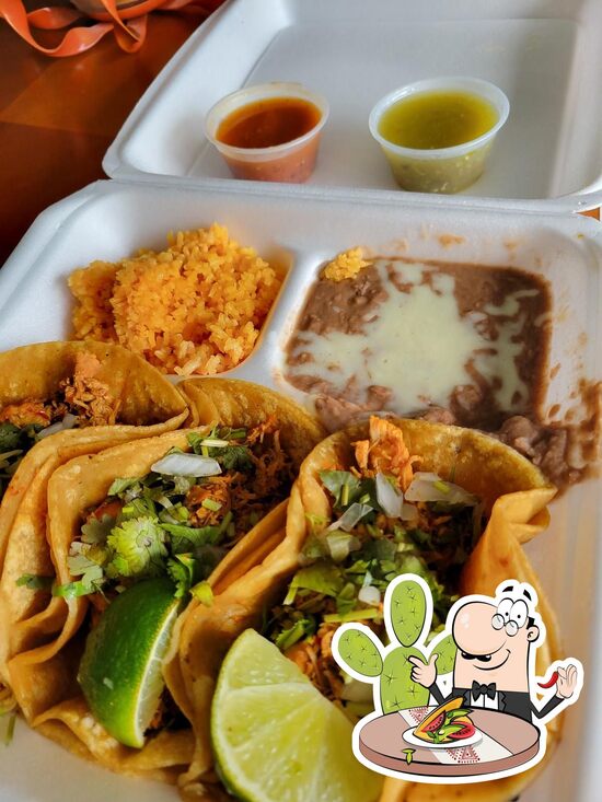 Menu at Fast taco restaurant, Menasha