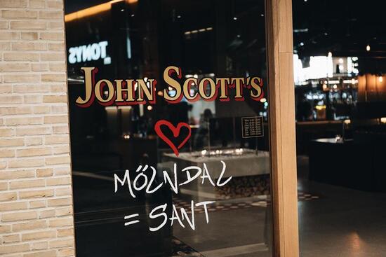 Menu at John Scott's Mölndal pub & bar, Mölndal