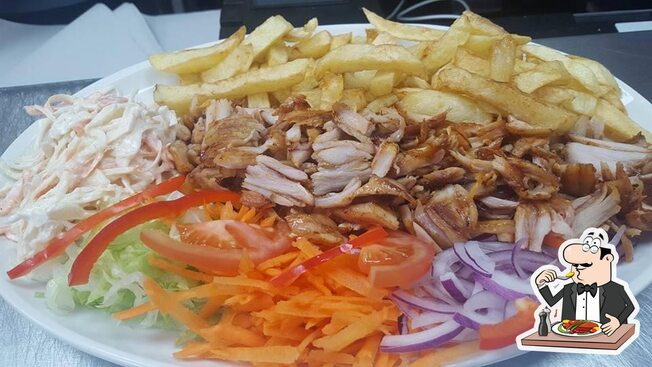 Menu at Adams Plaice fast food, South Elmsall