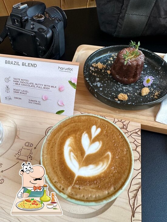 Carta del café Harudot Chonburi by Nana Coffee Roasters, Bang Pla Soi