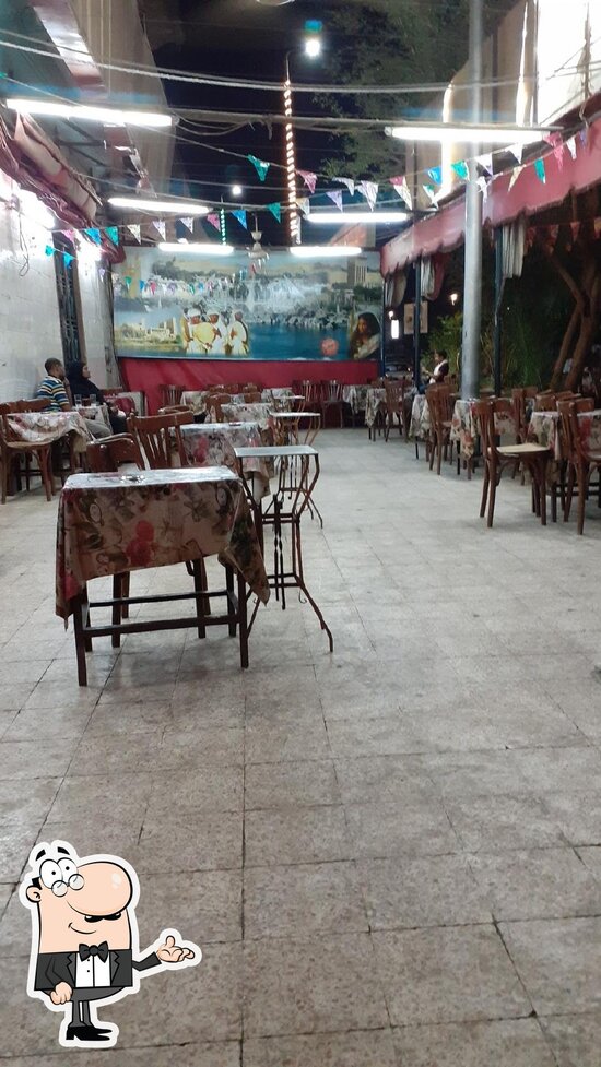 Menu at Candy Land cafe, Aswan