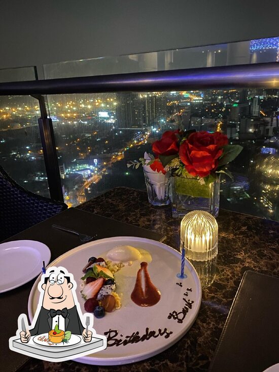Menu at Cielo sky bar, Bangkok