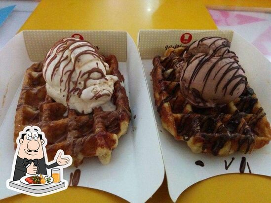 Menu at Wafflemeister restaurant, Abu Dhabi, 8GMF+7GP