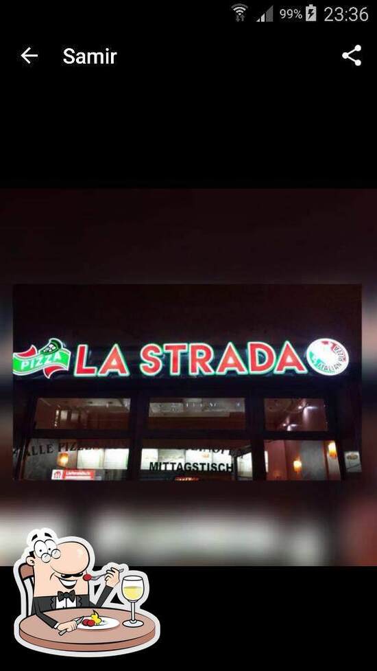 Pizzeria La Strada, Essen - Restaurantspeisekarten und Bewertungen