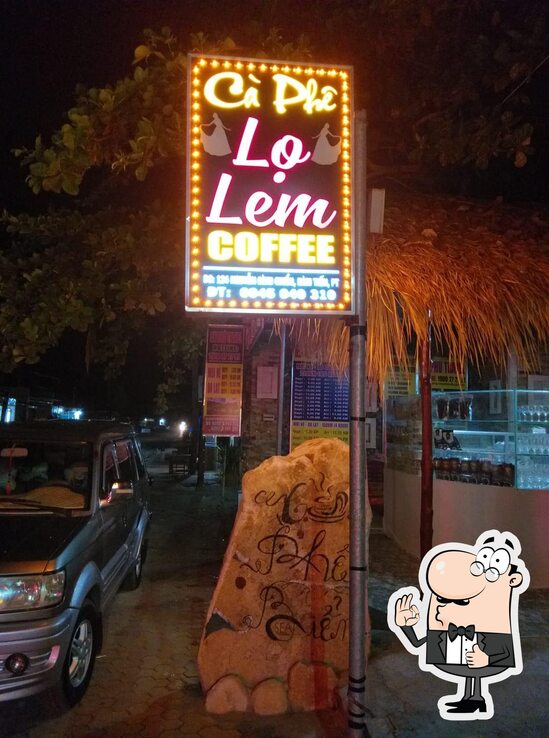 Menu at Lo Lem Cafe, Phan Thiet, 124 Nguyễn Đình Chiểu
