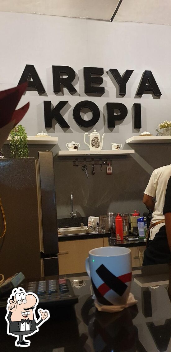 Menu at AREYA KOPI cafe, Pangarangan