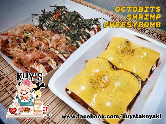 Carta de Kuys Takoyaki, Calapan