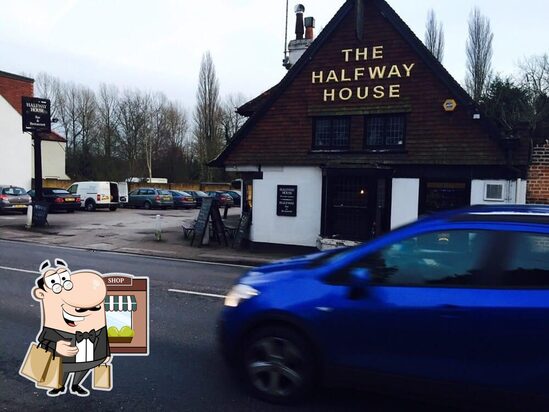 Menu at Halfway House pub & bar, Rickmansworth, 91 Uxbridge Rd