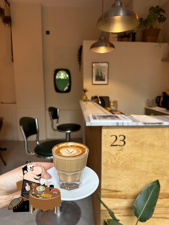 Menu at 23 Society Espresso Bar, Istanbul