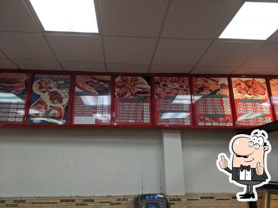 Menu at Crown Fried Chicken restaurant, Camden, 309 Broadway # 1