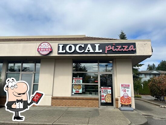 Menu at LOCAL Pizza restaurant, Comox