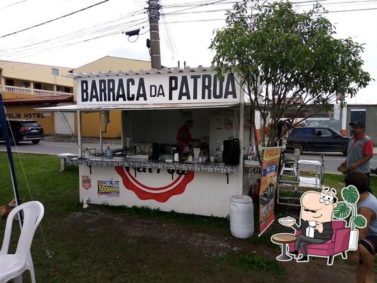Menu at Barraca da Patroa, Pindamonhangaba