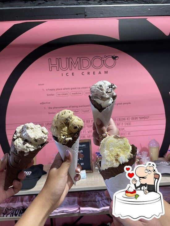 Menu at Humdoo Ice Cream, Flemington