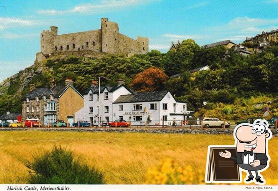 Menu at -Y- Branwen restaurant, Harlech