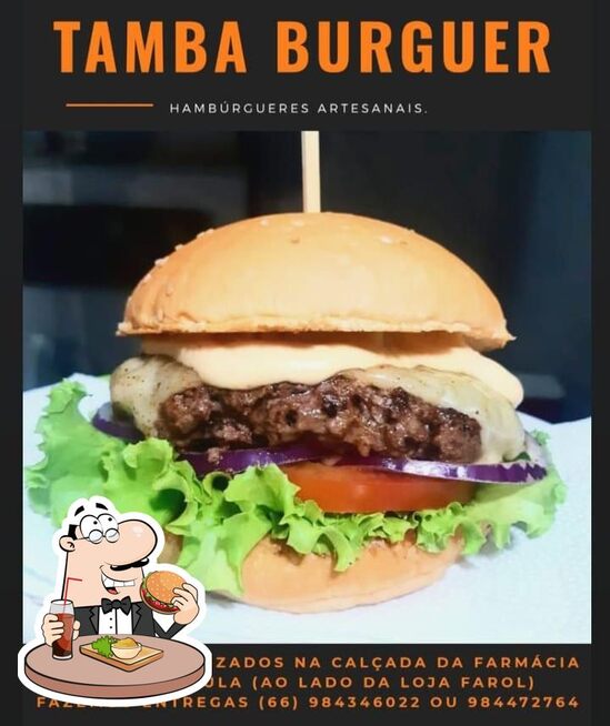 Menu em Tamba Burger restaurante, Juara