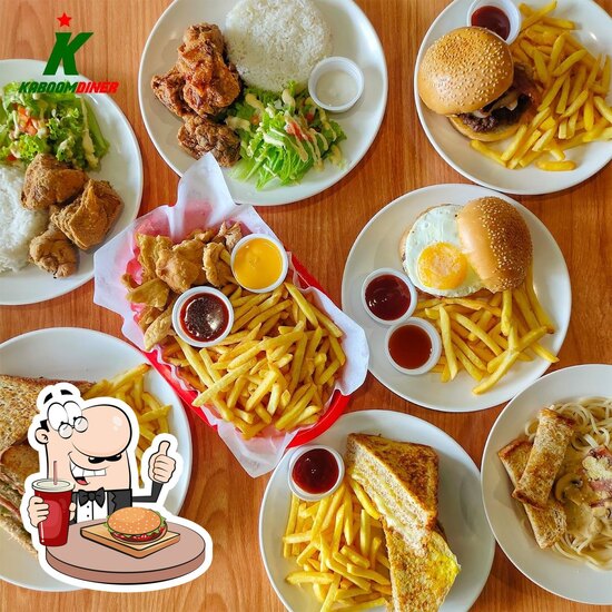 Menu at Kaboom Diner (Alaminos, Pangasinan) restaurant, Alaminos