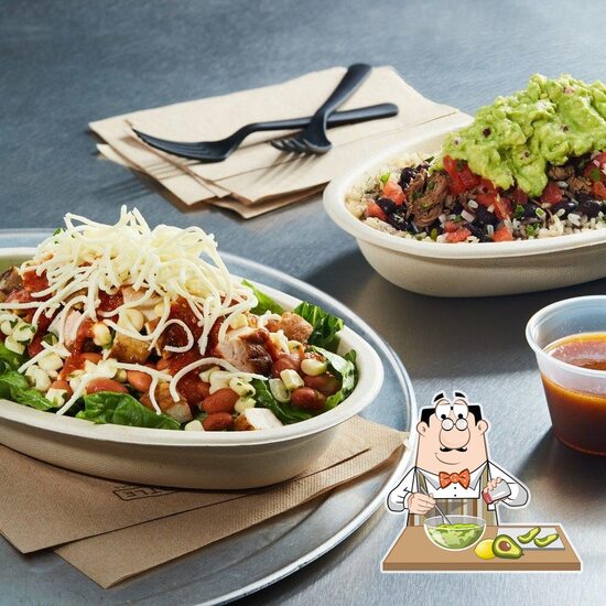 Menu at Chipotle Mexican Grill fast food, The Woodlands, FM 1488