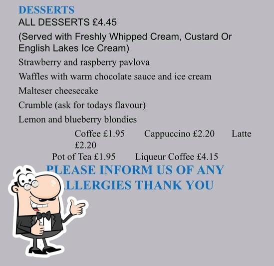 Menu at Joiners Arms Newton Arlosh pub & bar, Holme East Waver